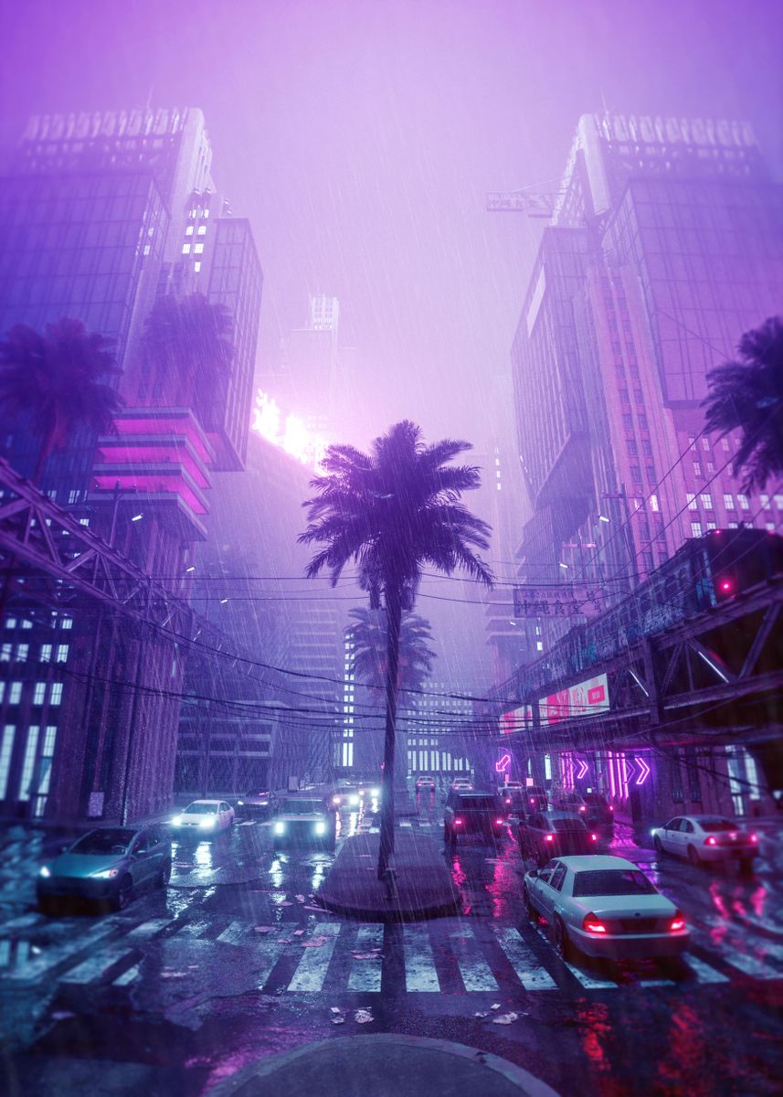 'Constant Delay' Poster, picture, metal print, paint by Skiegraphic ...