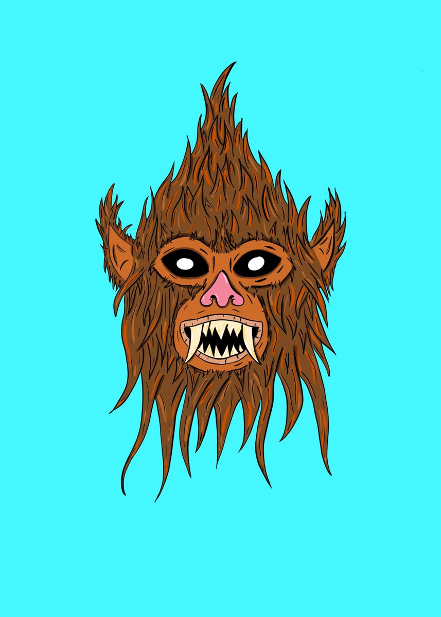 'Yeti' Poster by Douglas Merrick | Displate