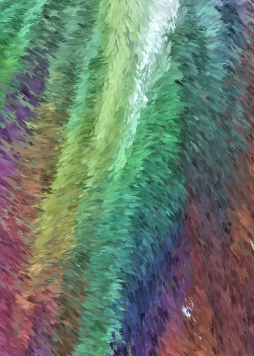 'Colorful 30 ' Poster by Kristalin Davis | Displate