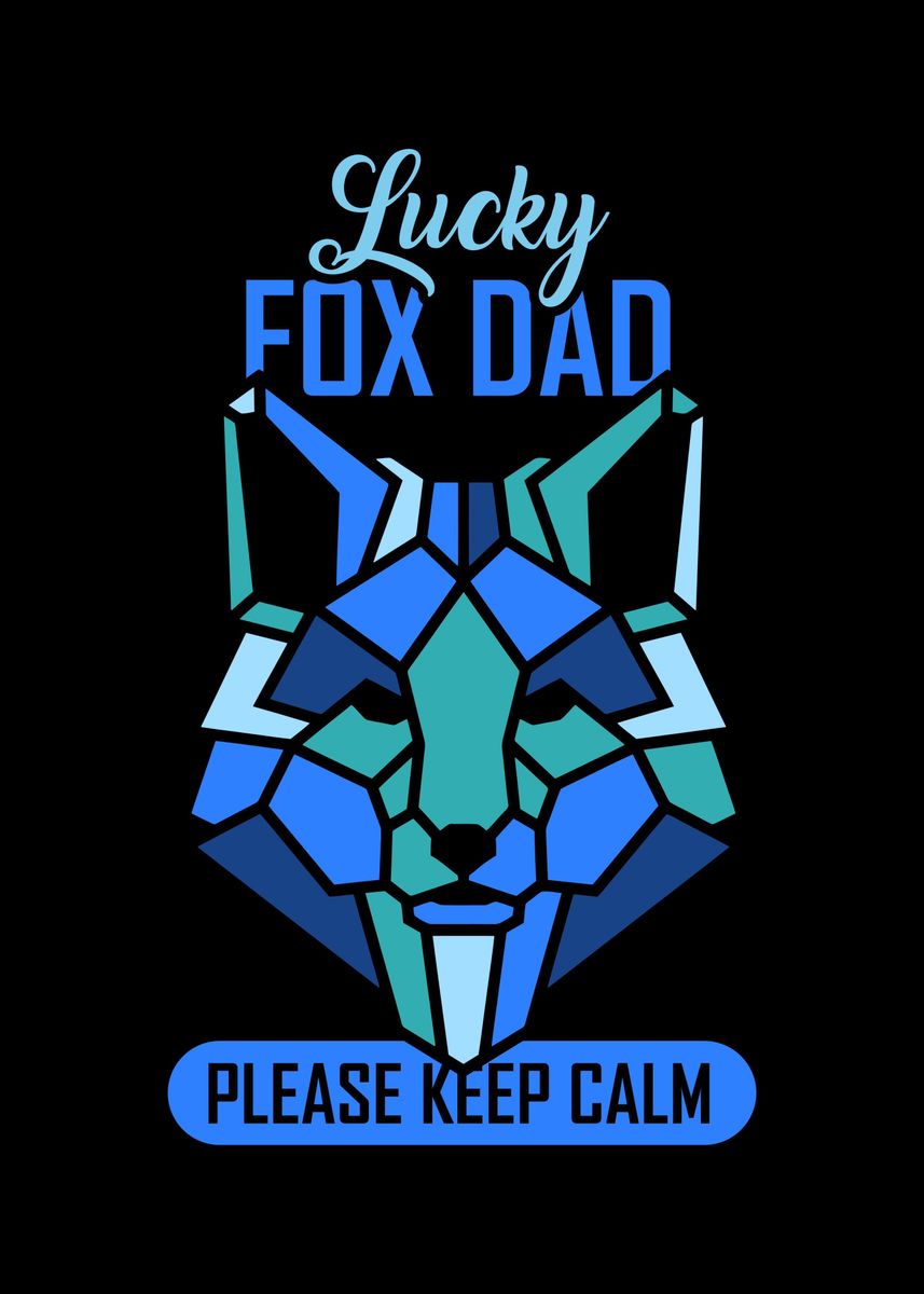 'Fox Foxes' Poster by Sebastian Wünsche | Displate