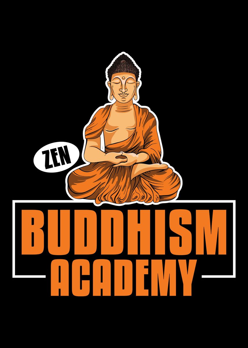 'Buddha Buddhism Buddhist' Poster, picture, metal print, paint by ...