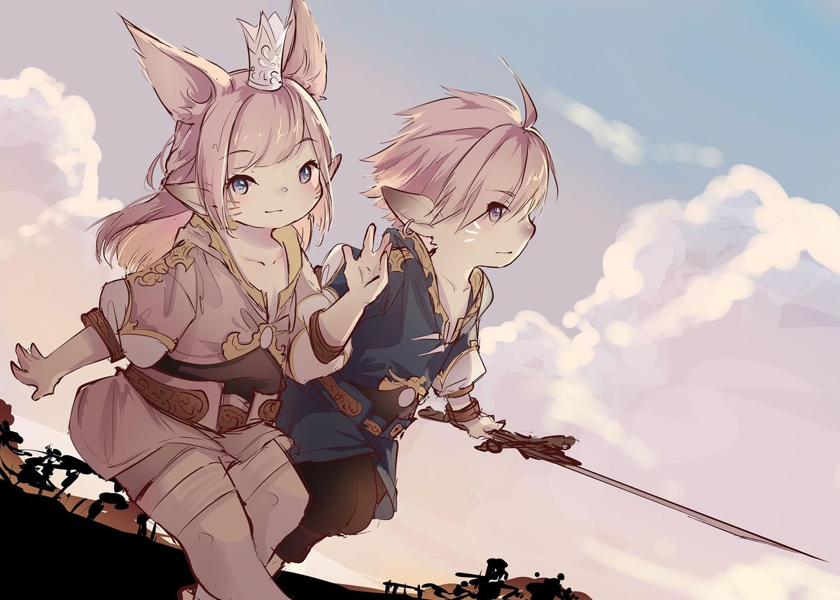 'FF14' Poster by coacopanda | Displate