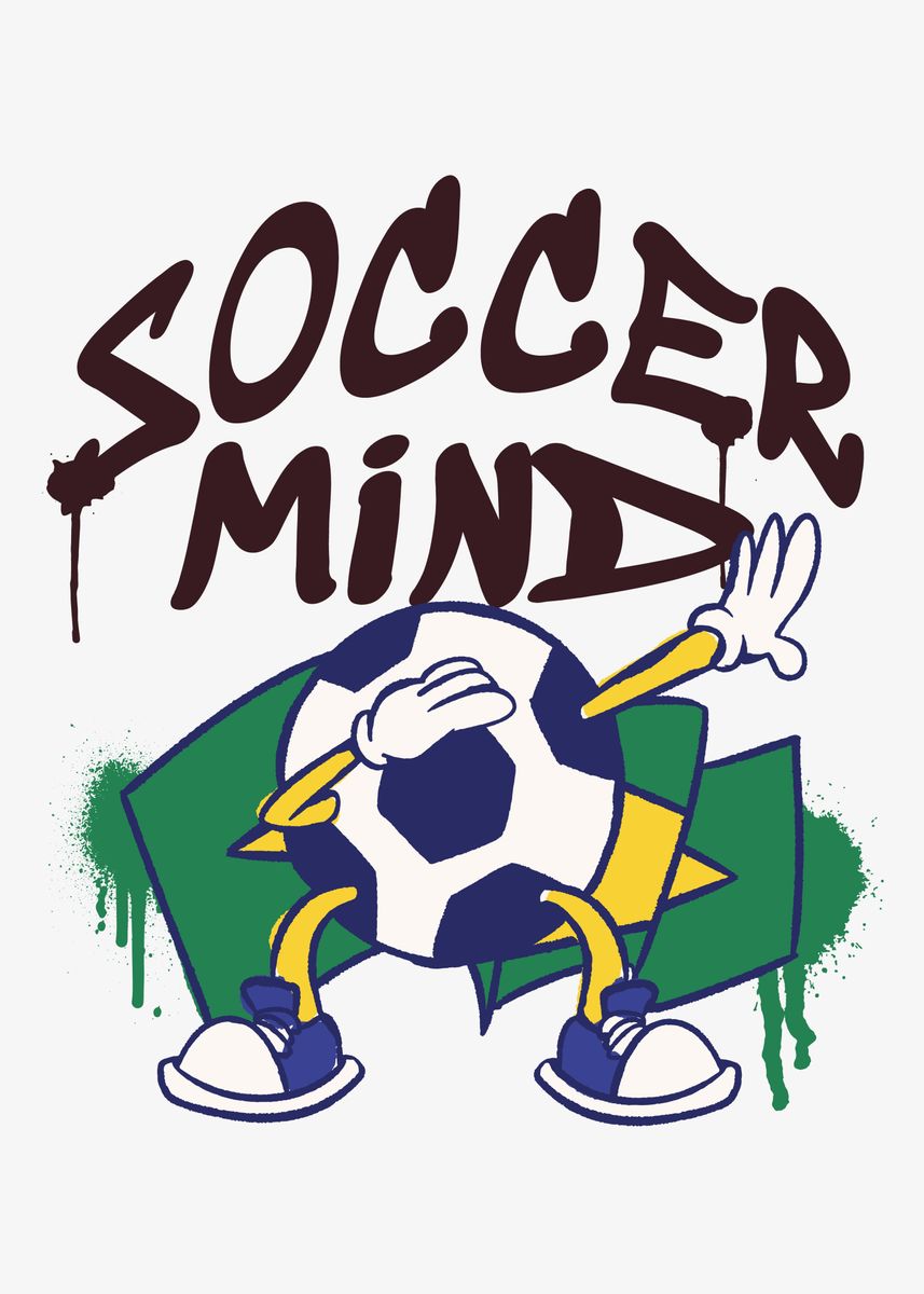 'Soccer World Cup Qatar' Poster, picture, metal print, paint by Pierre ...