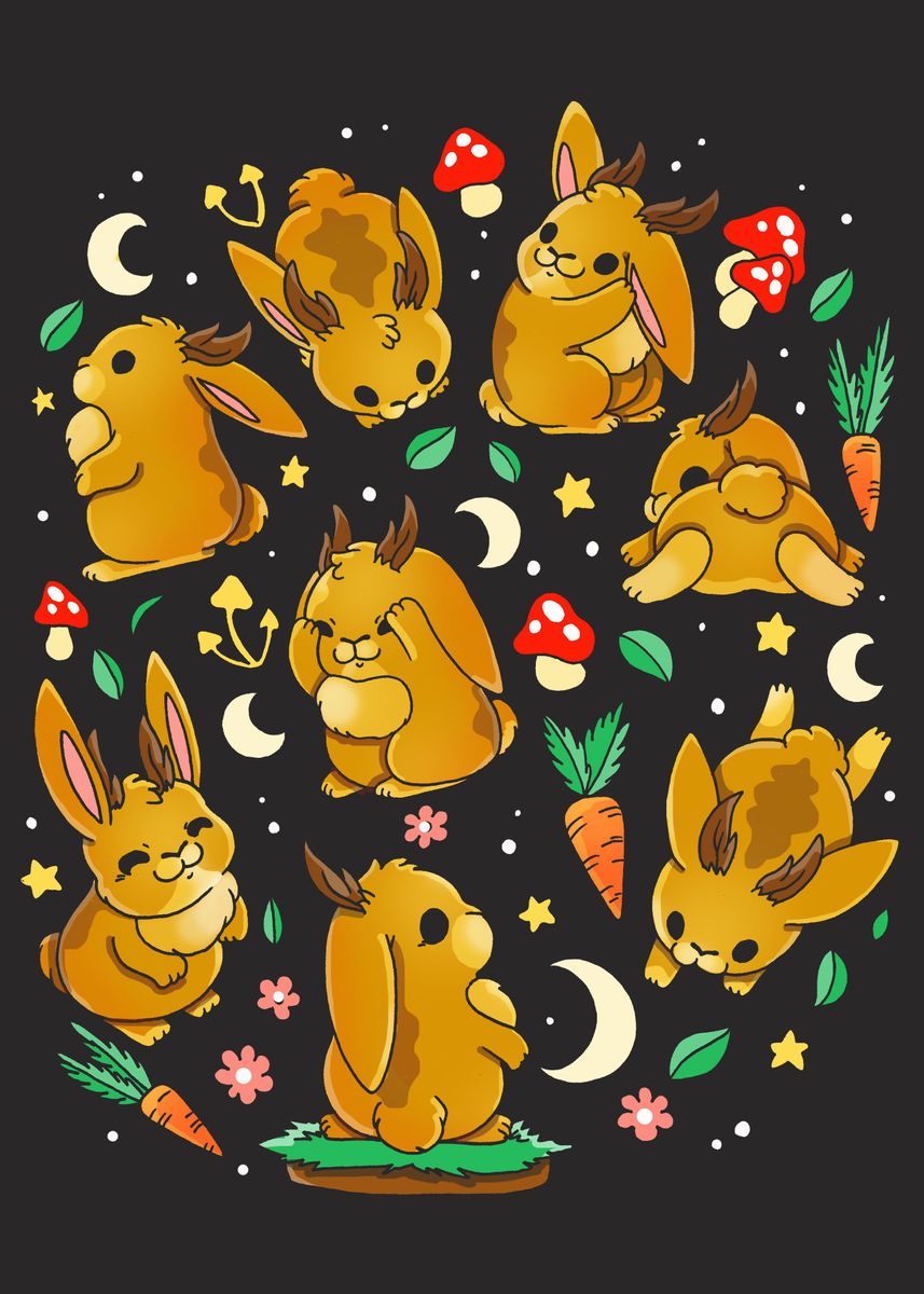 'Jackalope' Poster, picture, metal print, paint by Valentina Fabbri ...