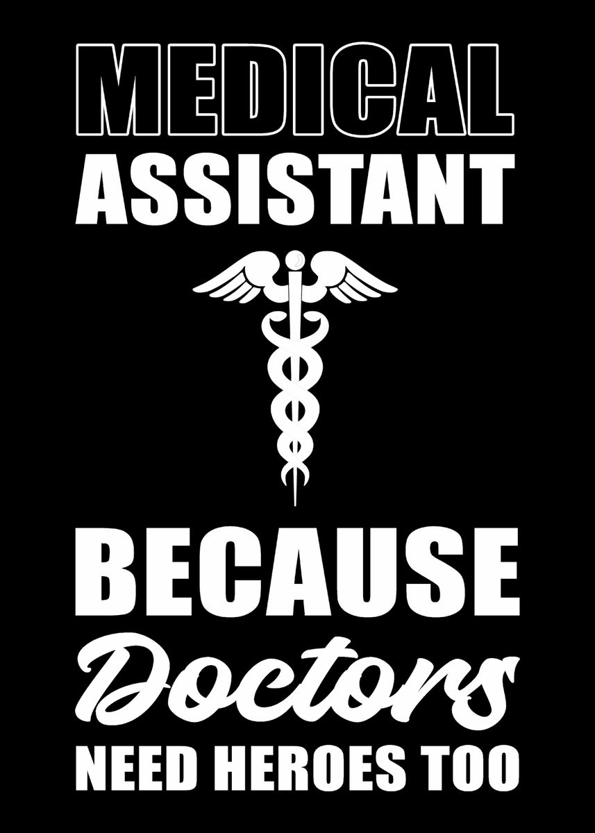 'Doctors need Heroes Regist' Poster, picture, metal print, paint by ...