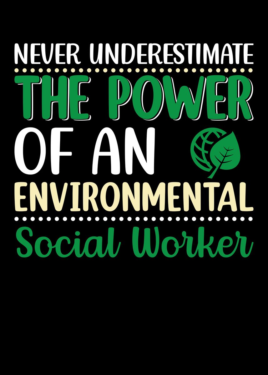 'Social Worker' Poster, picture, metal print, paint by Lukes Pixel ...