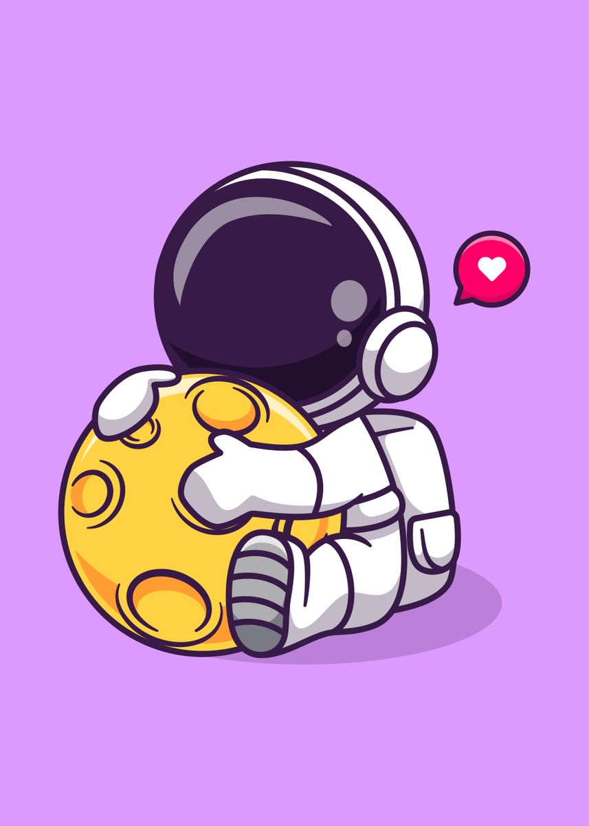 'astronout' Poster by Robet Erick | Displate