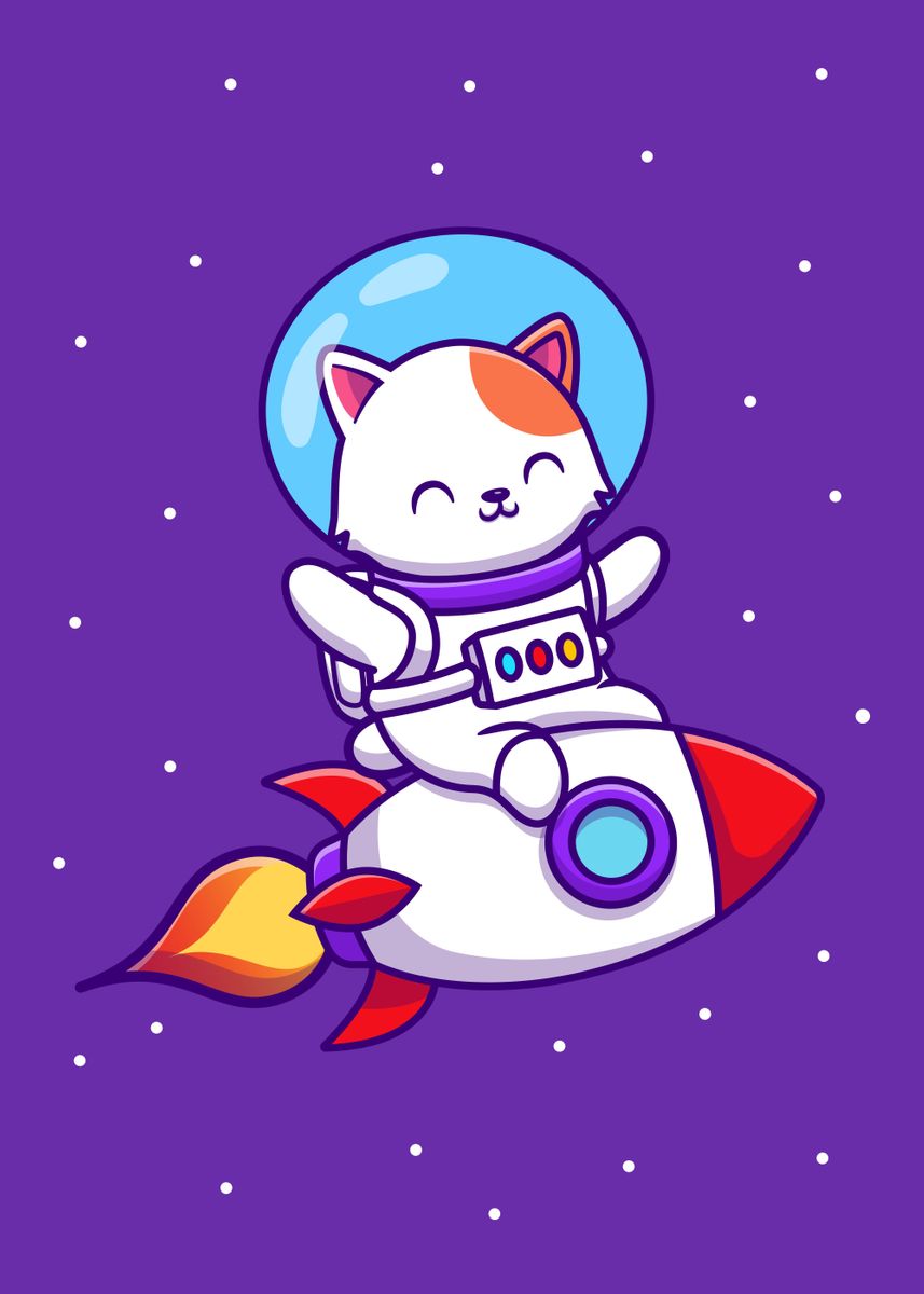 'astronout' Poster by Robet Erick | Displate