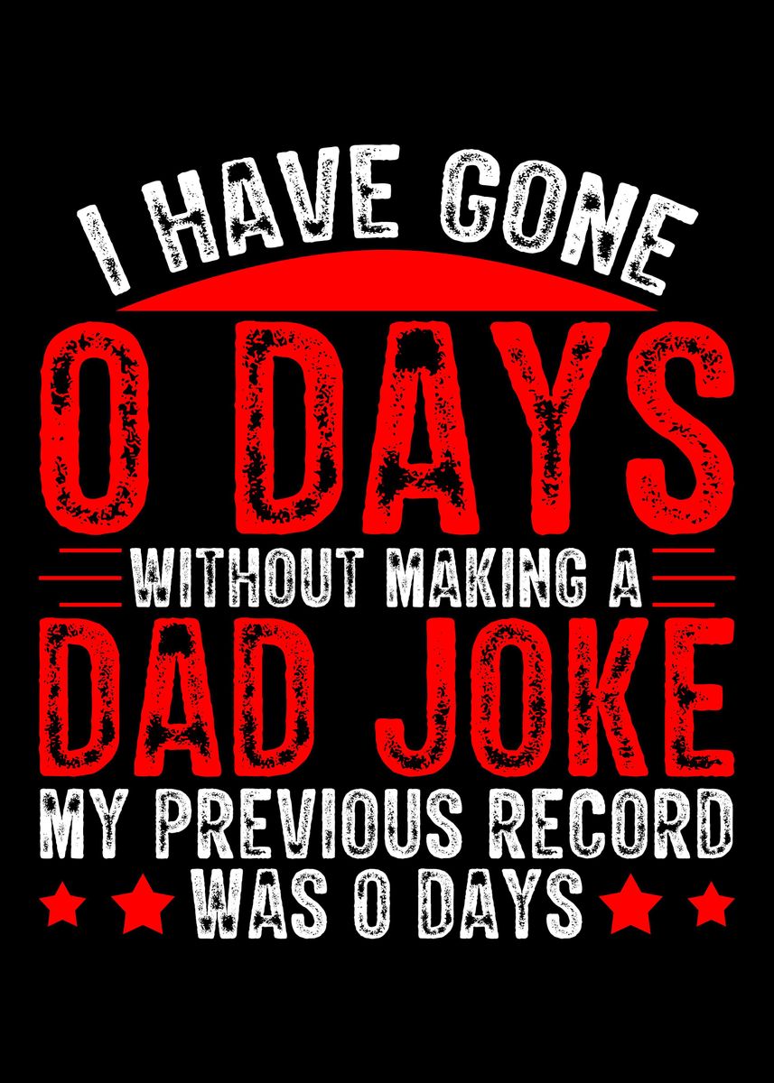 'Dad Jokes' Poster by BobbyBubble | Displate