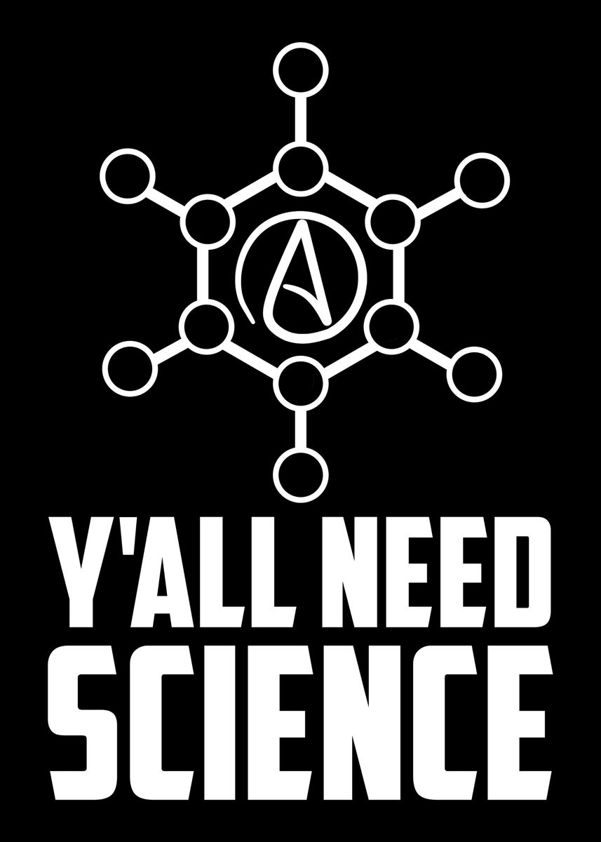 'Atheism Atheist' Poster by CrazySquirrel | Displate