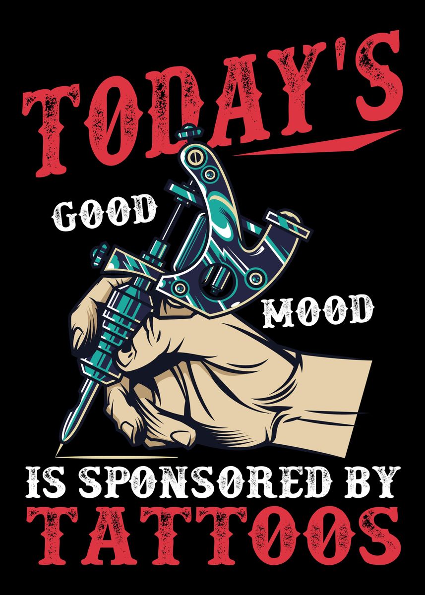 'Tattoo Artist Tattoos' Poster, picture, metal print, paint by ...