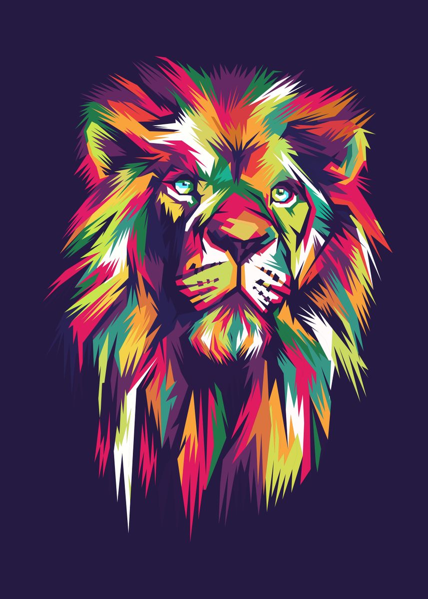 'abstrack' Poster, picture, metal print, paint by jks sasa | Displate