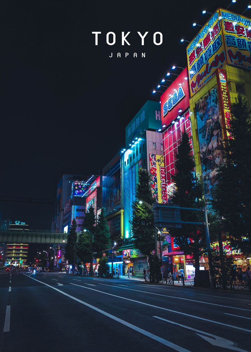 'Tokyo ' Poster by Famous City | Displate