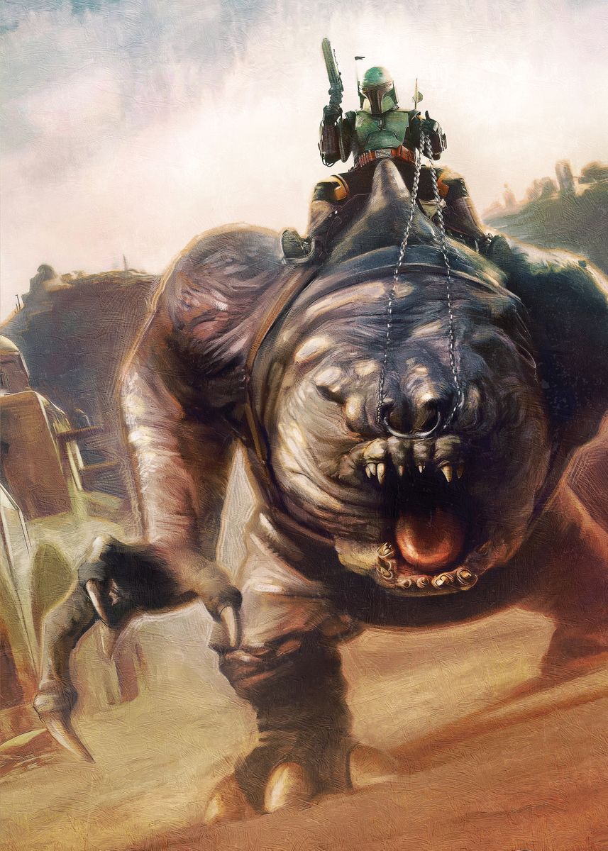 'Ride' Poster, picture, metal print, paint by Star Wars | Displate