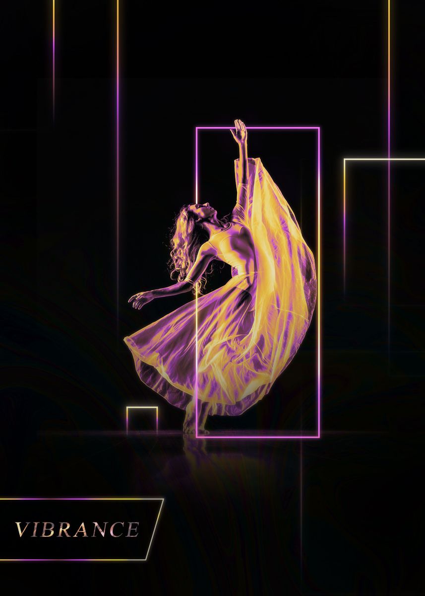 'Vibrance' Poster, picture, metal print, paint by cypher the third ...