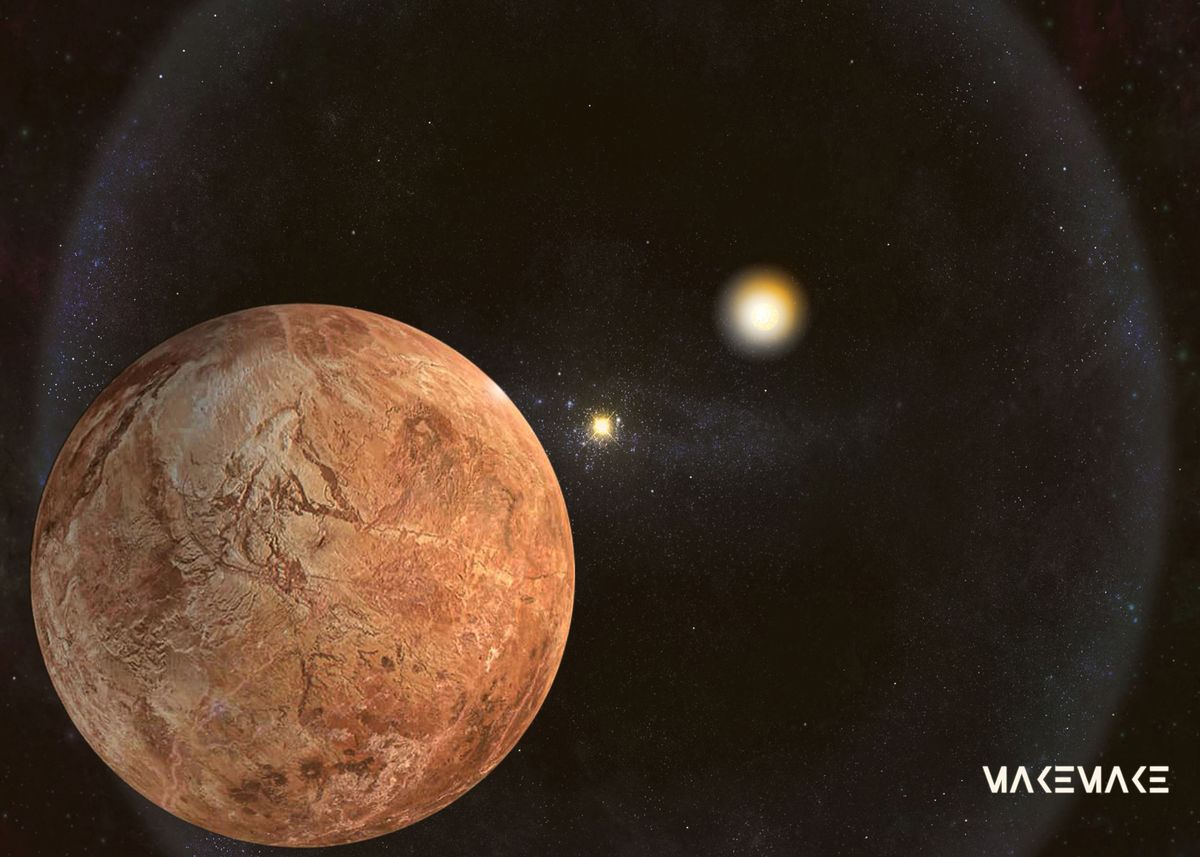 'Makemake' Poster by Pixxelworks Florian Schaller | Displate