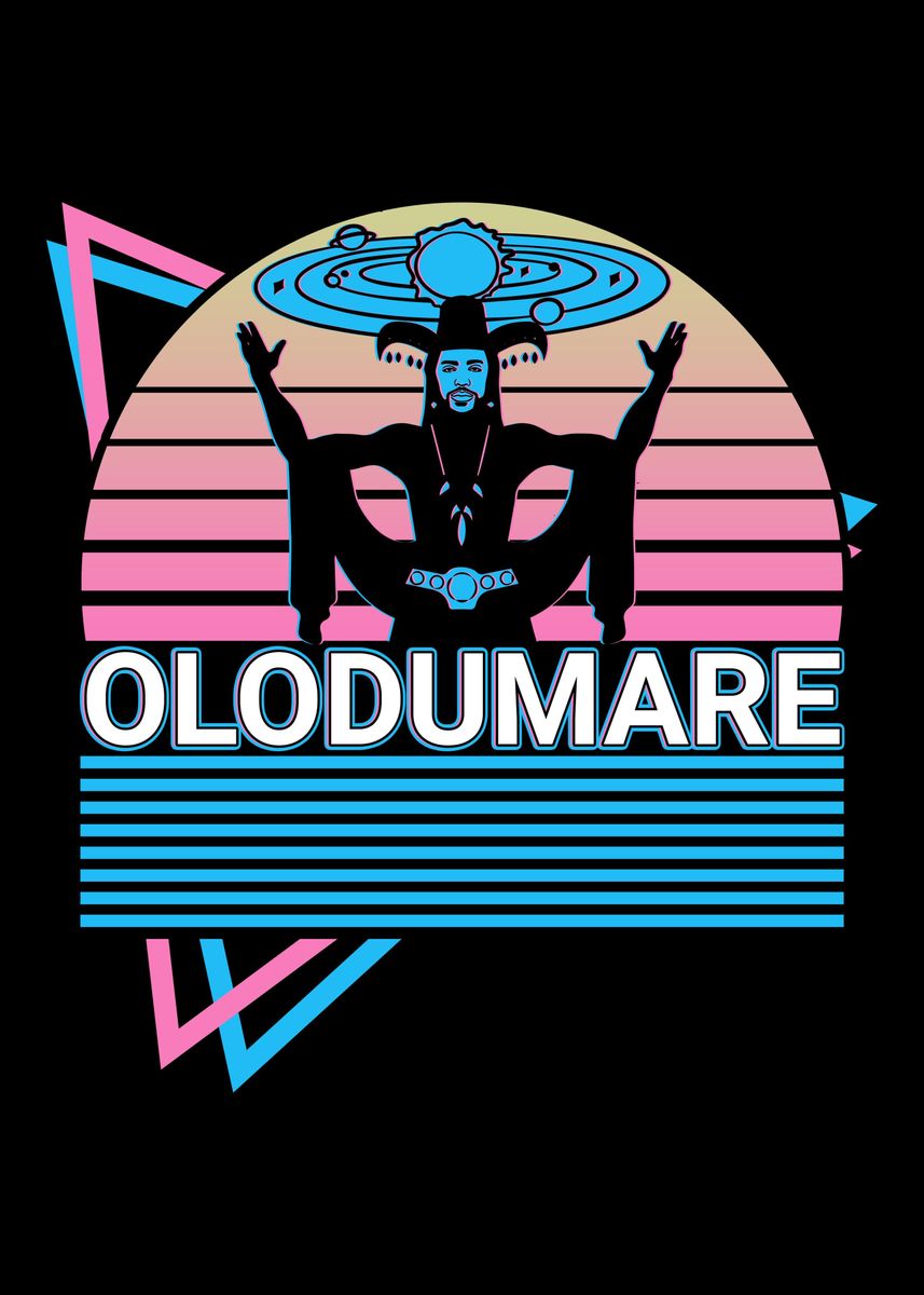 'Olodumare Orisha' Poster, picture, metal print, paint by AestheticAlex ...