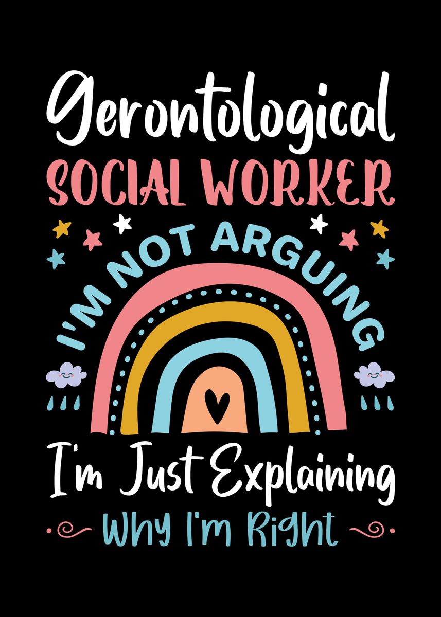 'Social Worker' Poster, picture, metal print, paint by Lukes Pixel ...