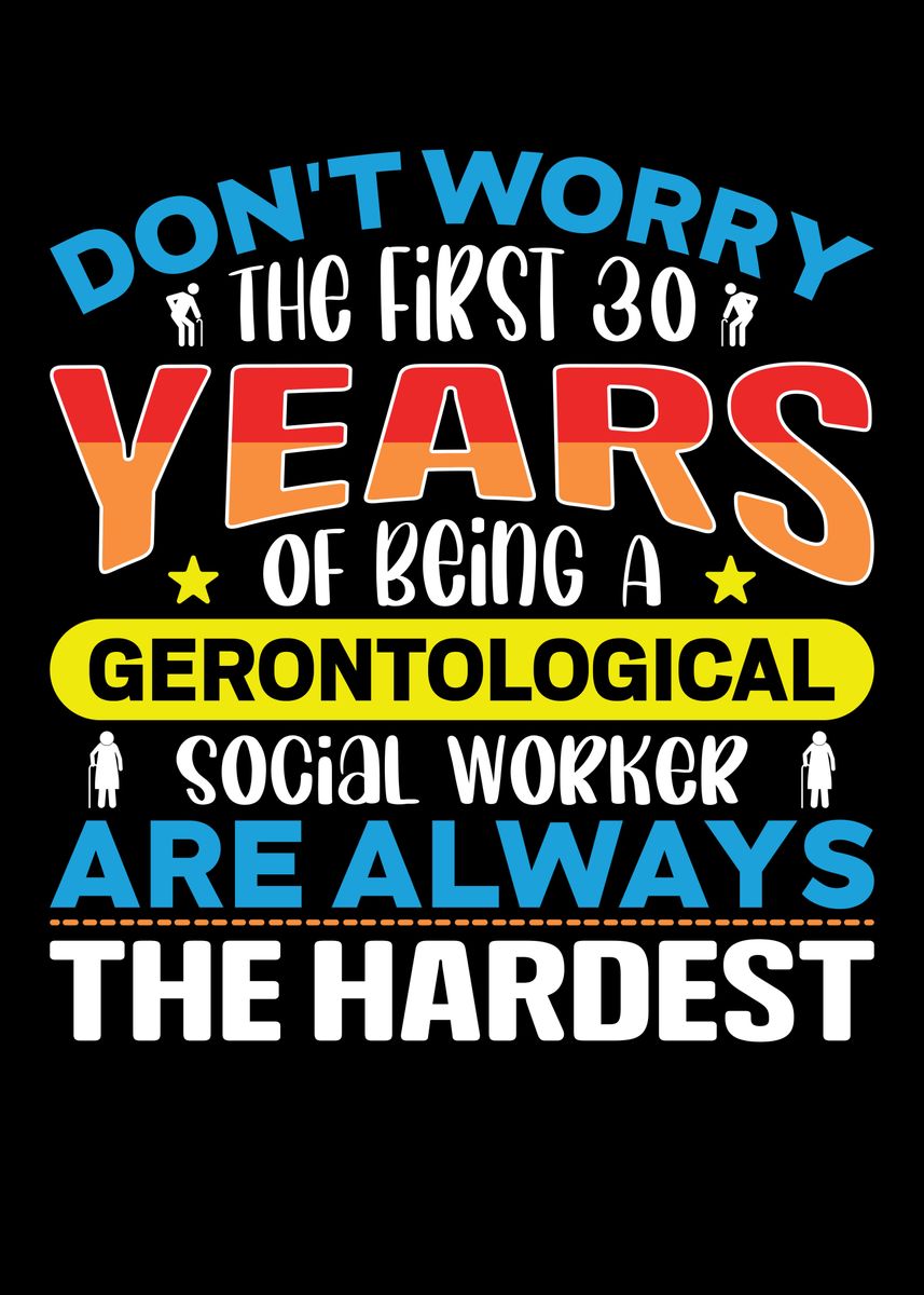 'Social Worker' Poster, picture, metal print, paint by Lukes Pixel ...