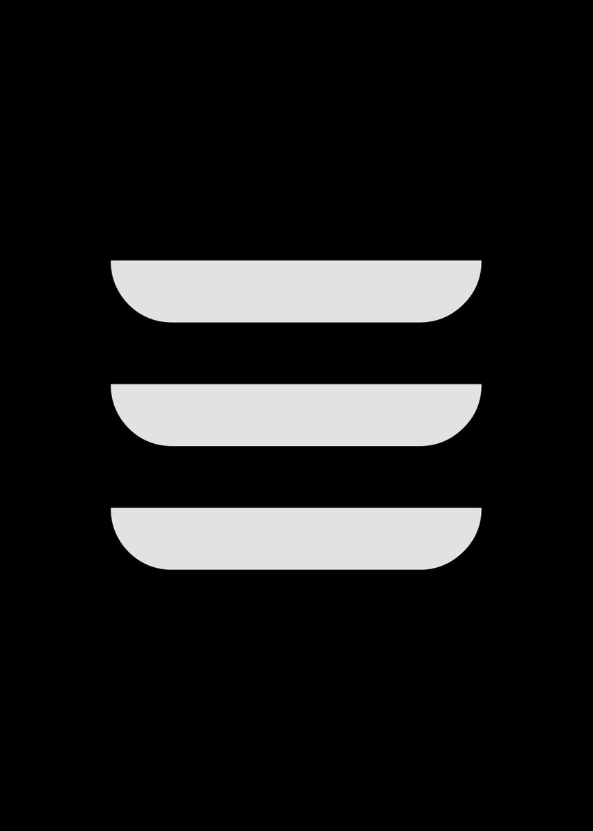 'Tesla Font Letter E' Poster, picture, metal print, paint by Pulviii ...