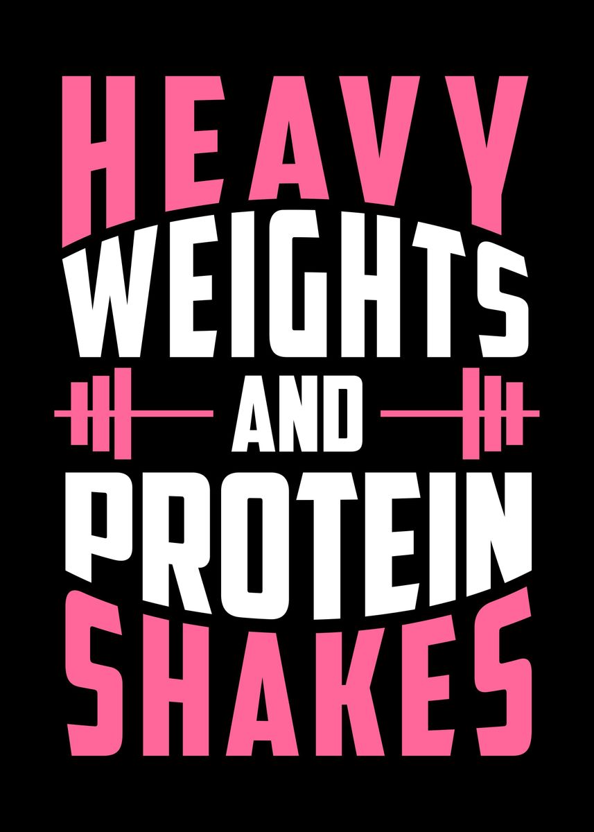 'Shake Protein' Poster, picture, metal print, paint by albran karan ...