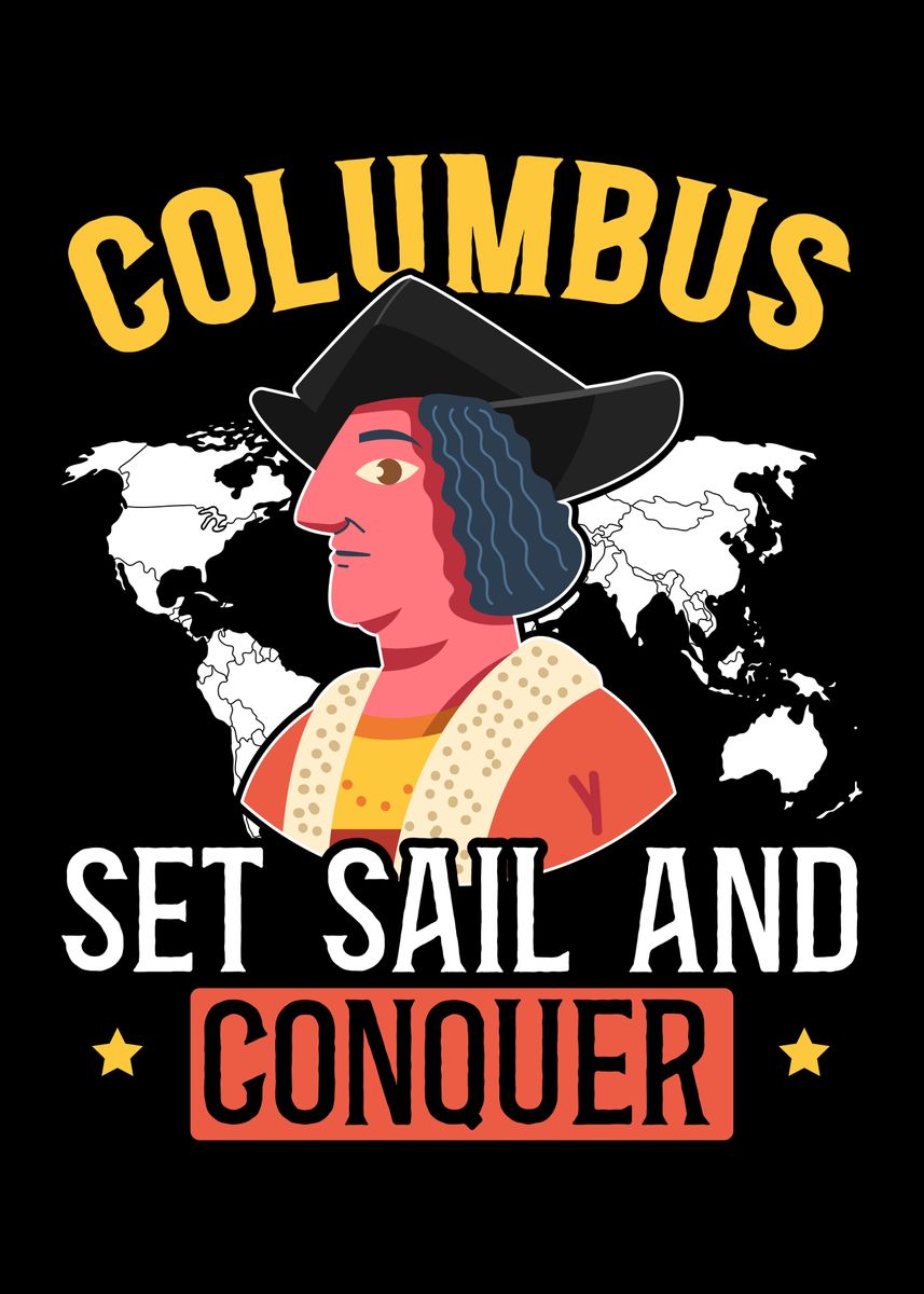'Set Sail And Conquer' Poster, picture, metal print, paint by NAO ...