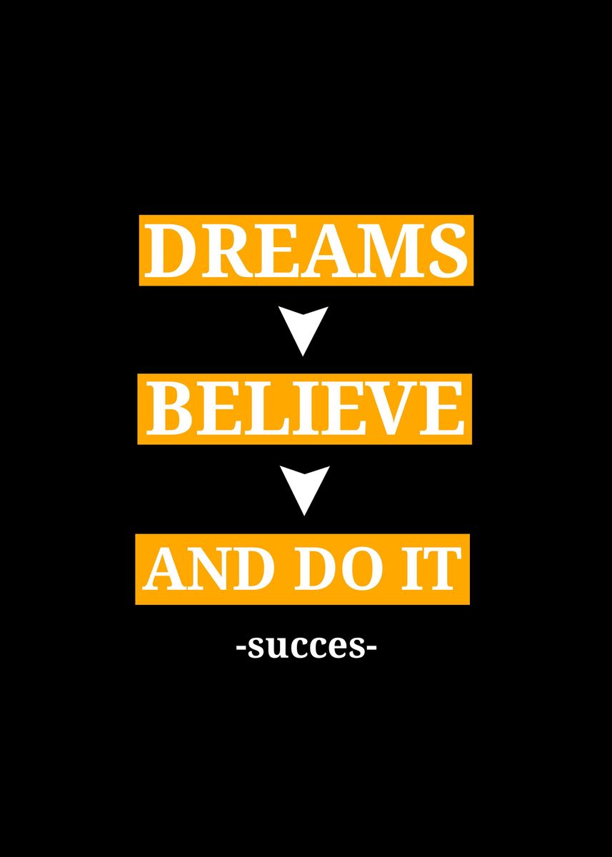 'Text art ' Poster, picture, metal print, paint by DIMS | Displate