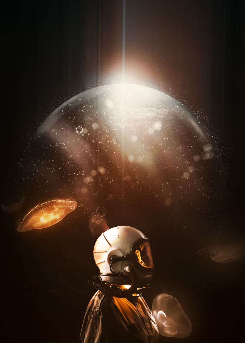 'Astros world' Poster, picture, metal print, paint by cypher the third ...