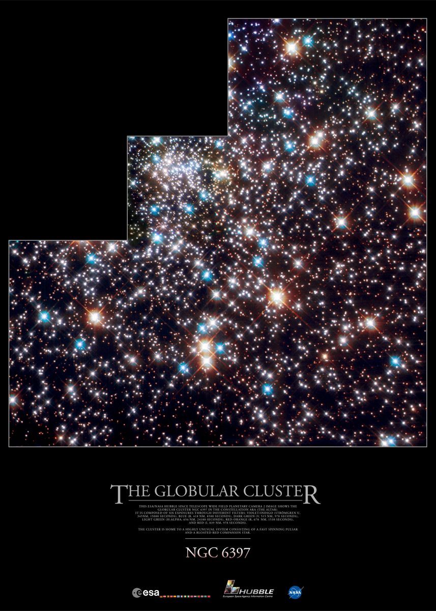 'ESA NGC 6397' Poster, picture, metal print, paint by NTx Photography ...