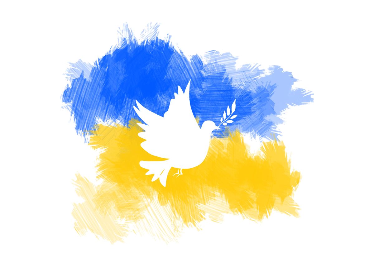 'Peace for Ukraine 1' Poster by Andrew Turtsevych | Displate