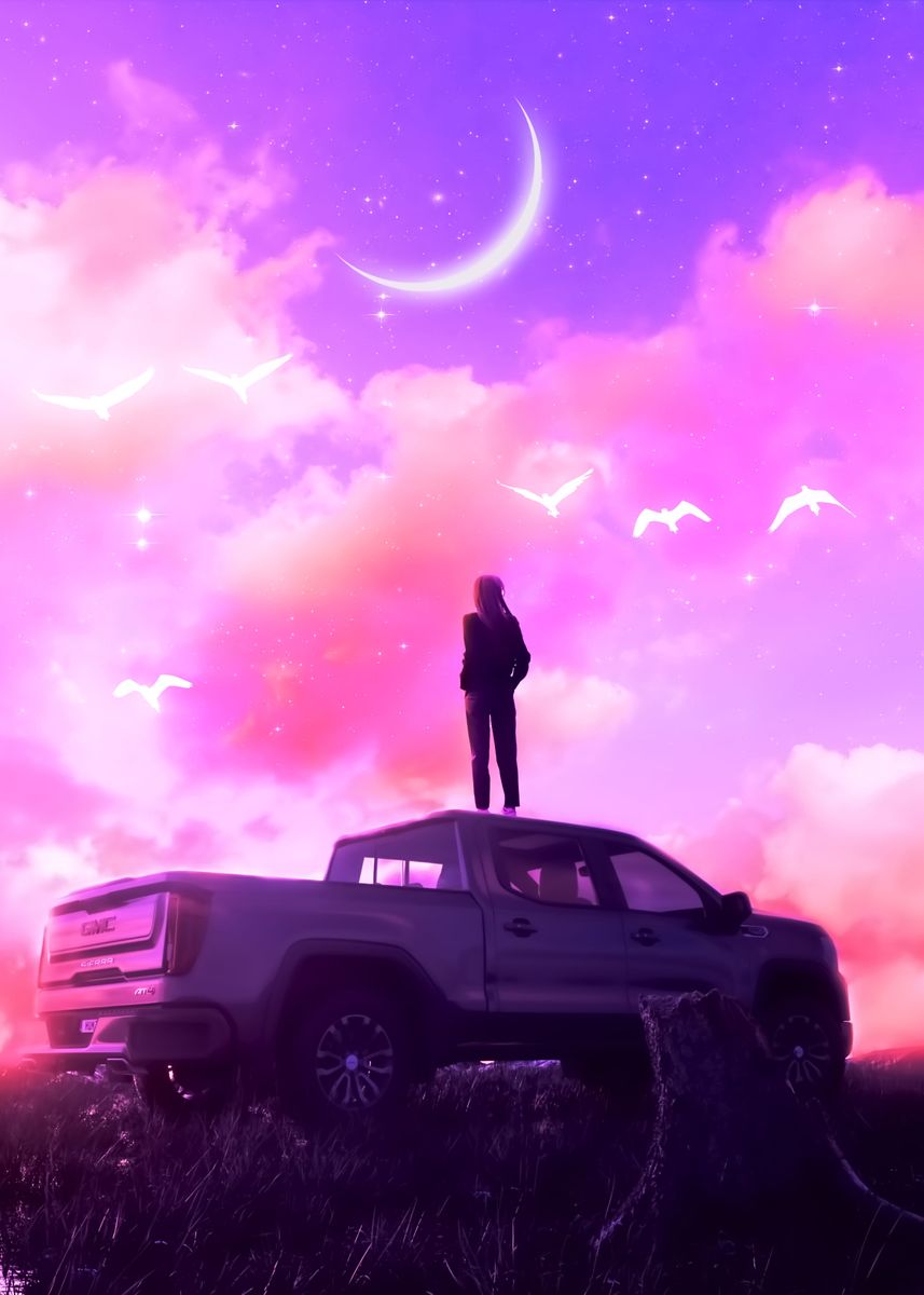 'Beautiful Dream' Poster, picture, metal print, paint by Ritvik Takkar ...