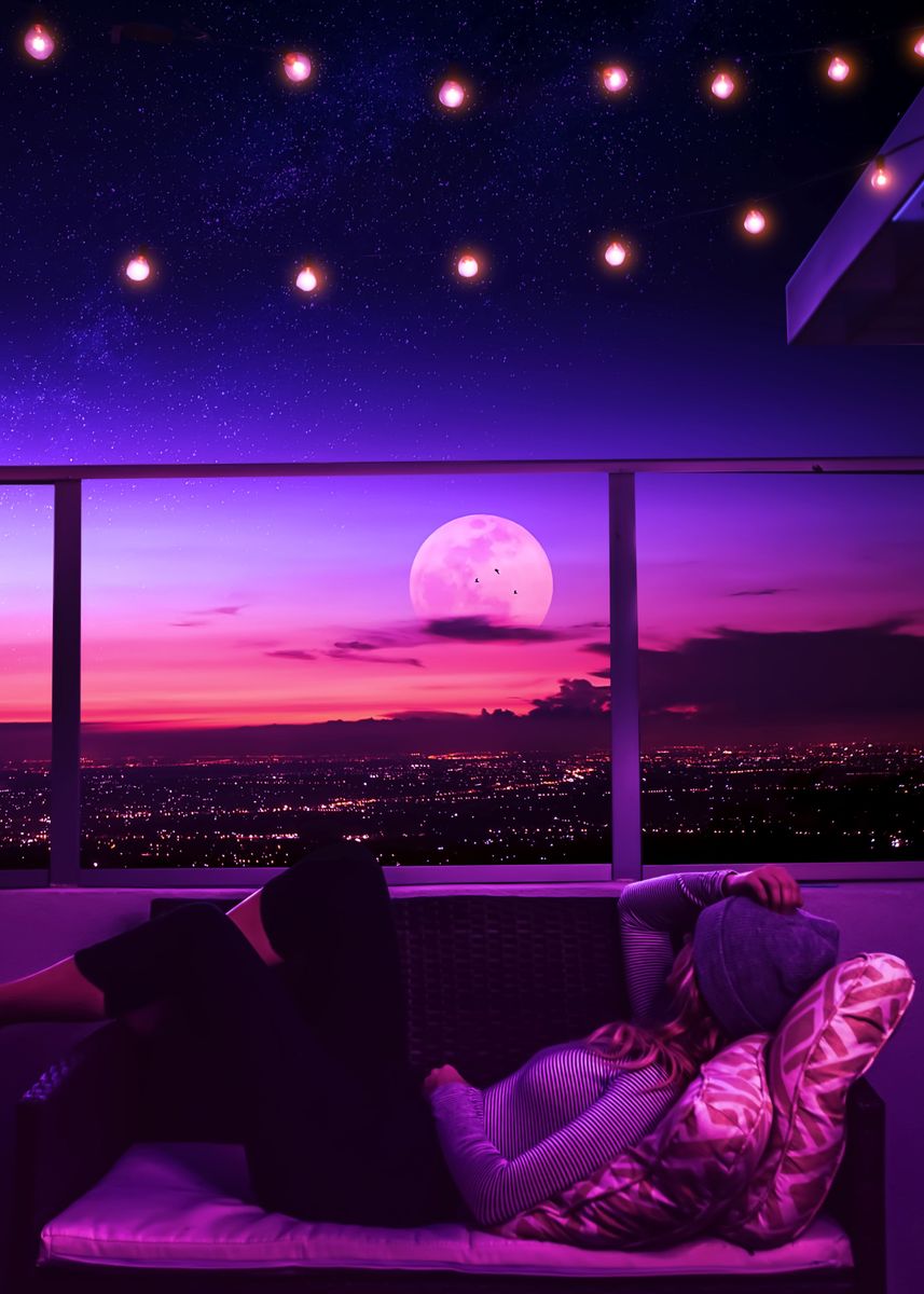 'Mellow out' Poster, picture, metal print, paint by Ritvik Takkar ...