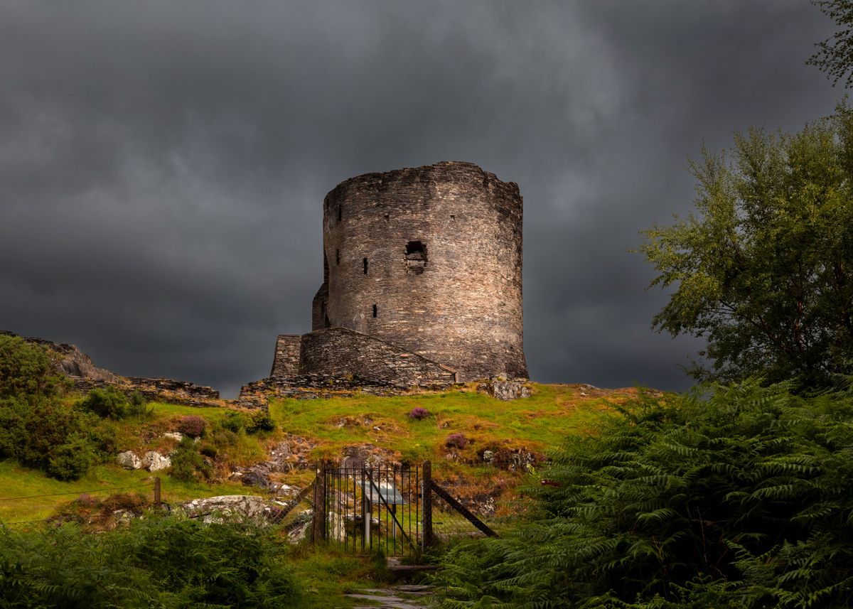 'Dolbadarn Castle' Poster by Leighton Collins | Displate