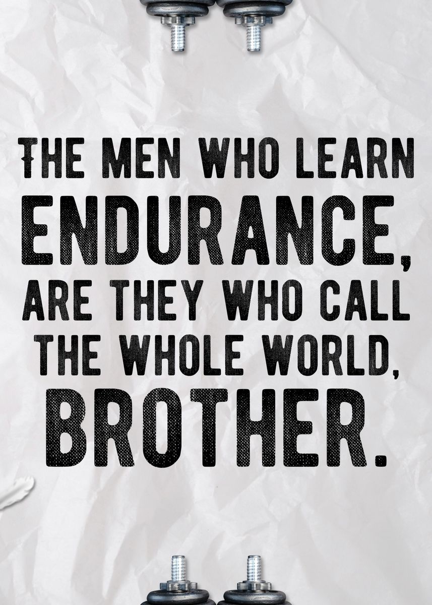 'Endurance' Poster by Colorize Studio | Displate