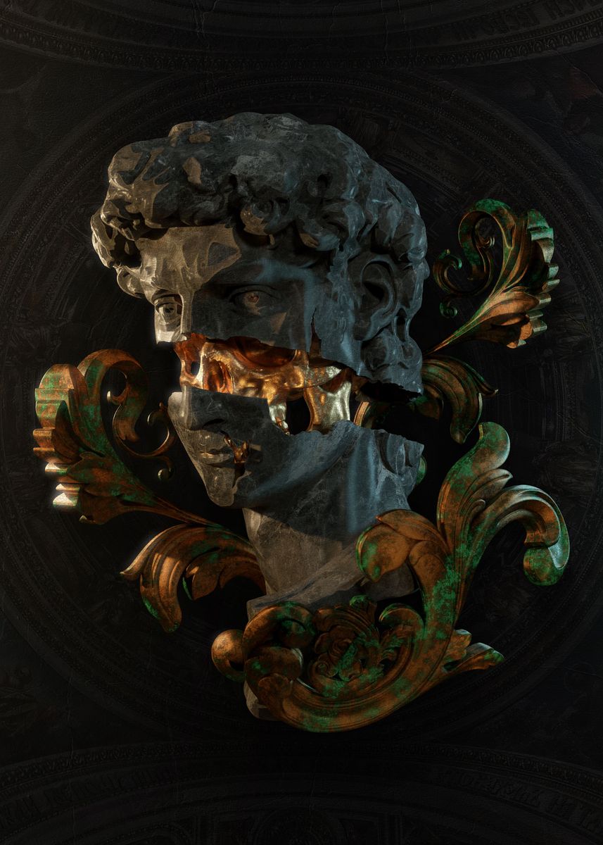 'Dark David' Poster by goodone | Displate