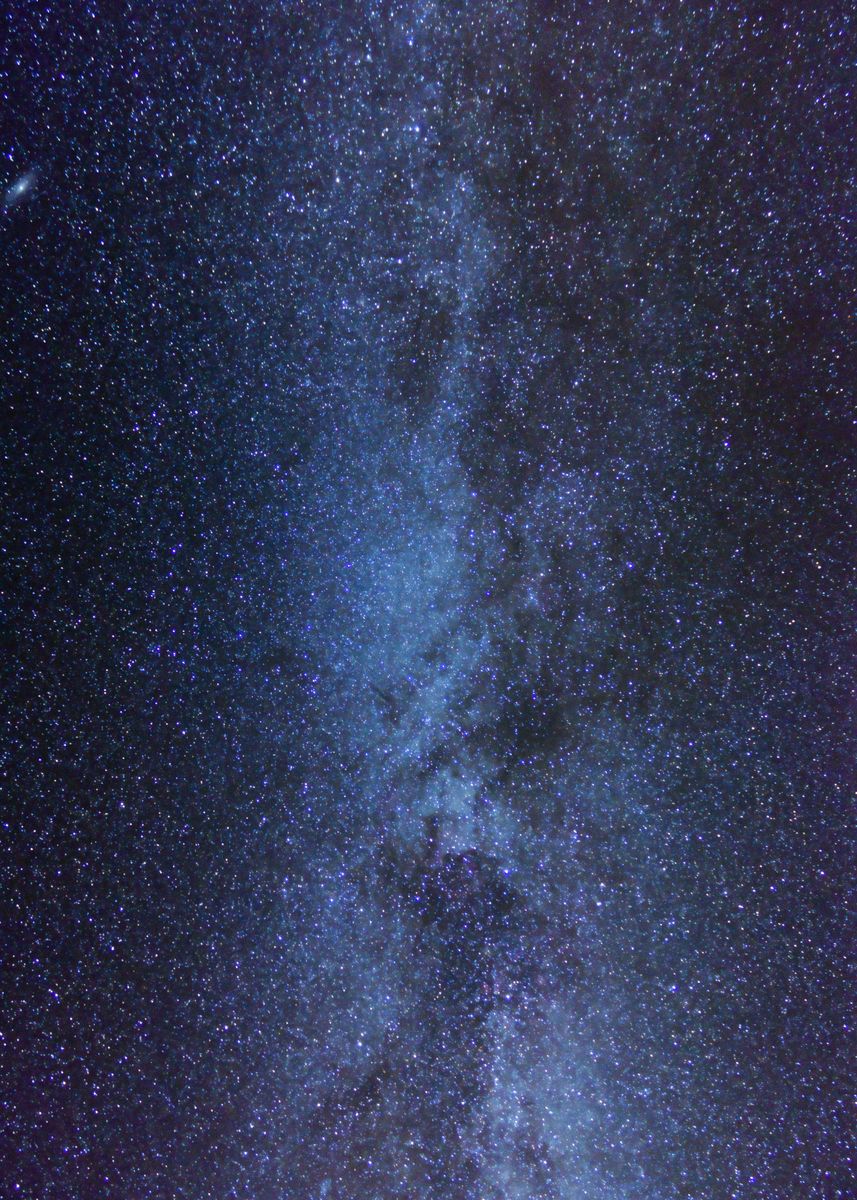 'Blue Milky Way' Poster, picture, metal print, paint by Thomas Dupuy ...