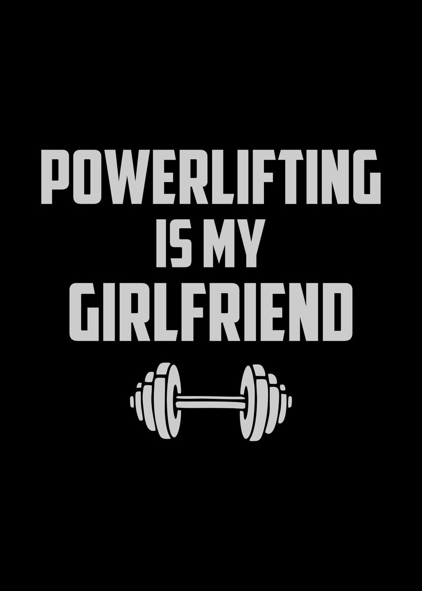 'Powerlifting' Poster, picture, metal print, paint by albran karan ...