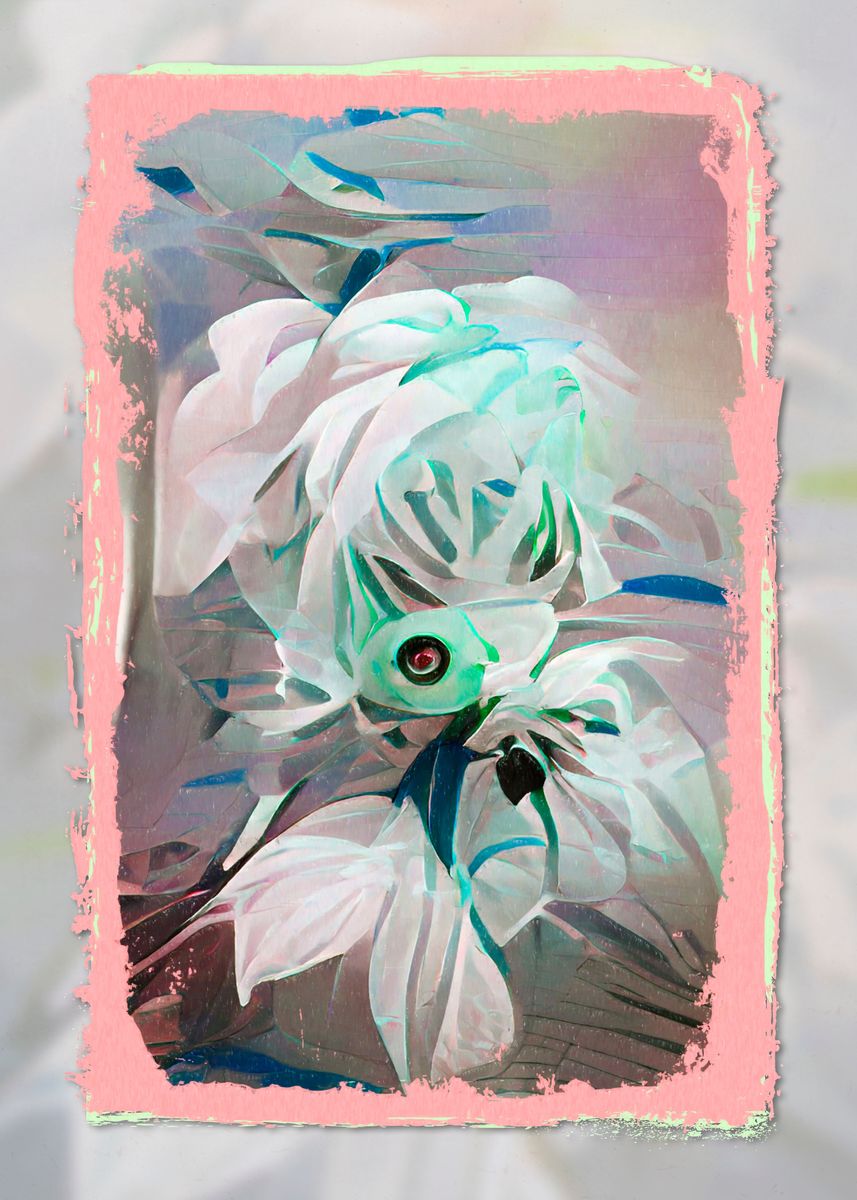 'Abstract Strange Flowers' Poster by Ilya Danilov | Displate