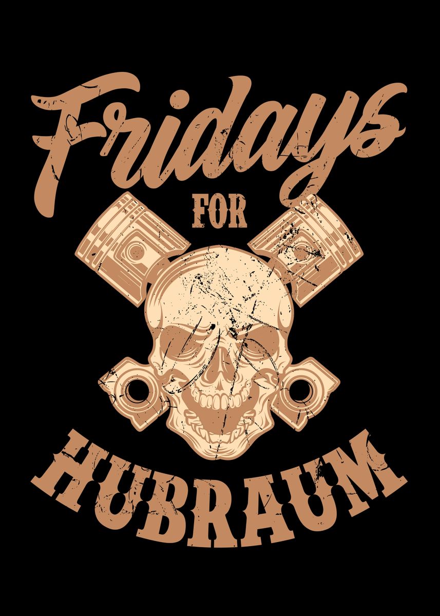 'Car Mechanic Fridays For' Poster, picture, metal print, paint by ...