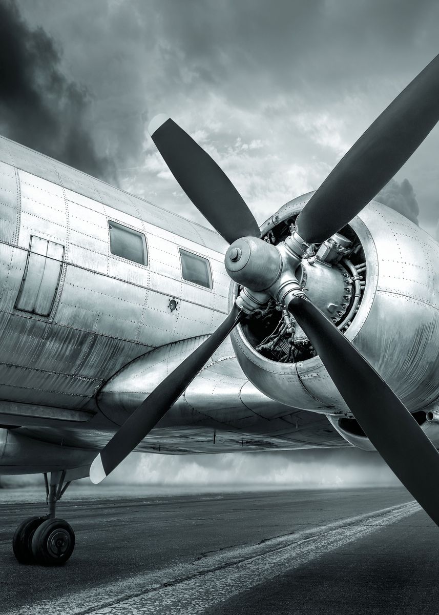 'propeller' Poster, picture, metal print, paint by Frank Peters | Displate