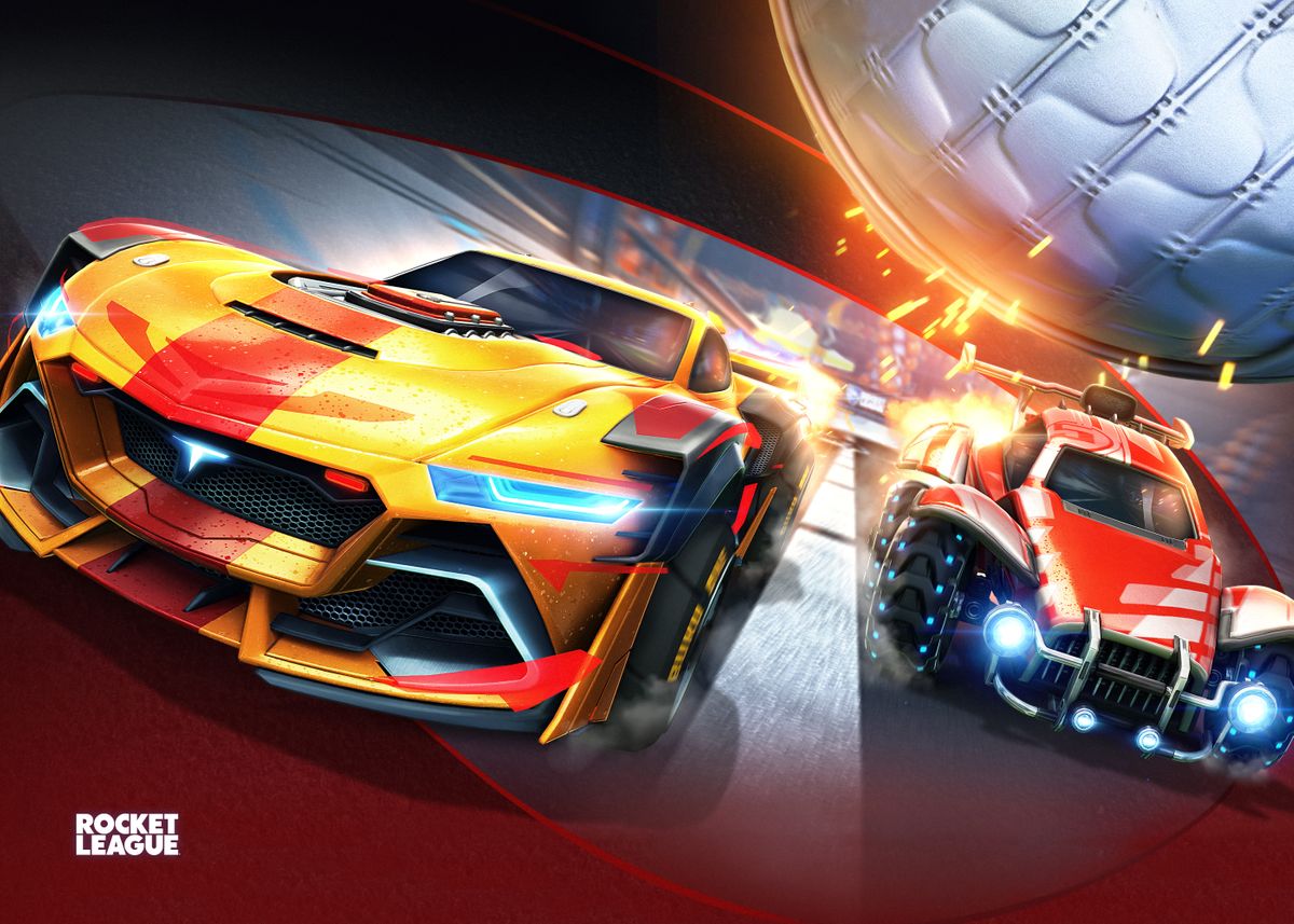 'Rocket League Race' Poster by Rocket League | Displate