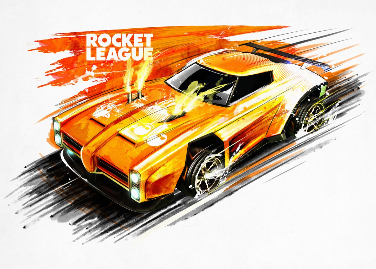 'Dominus Hero' Poster by Rocket League | Displate