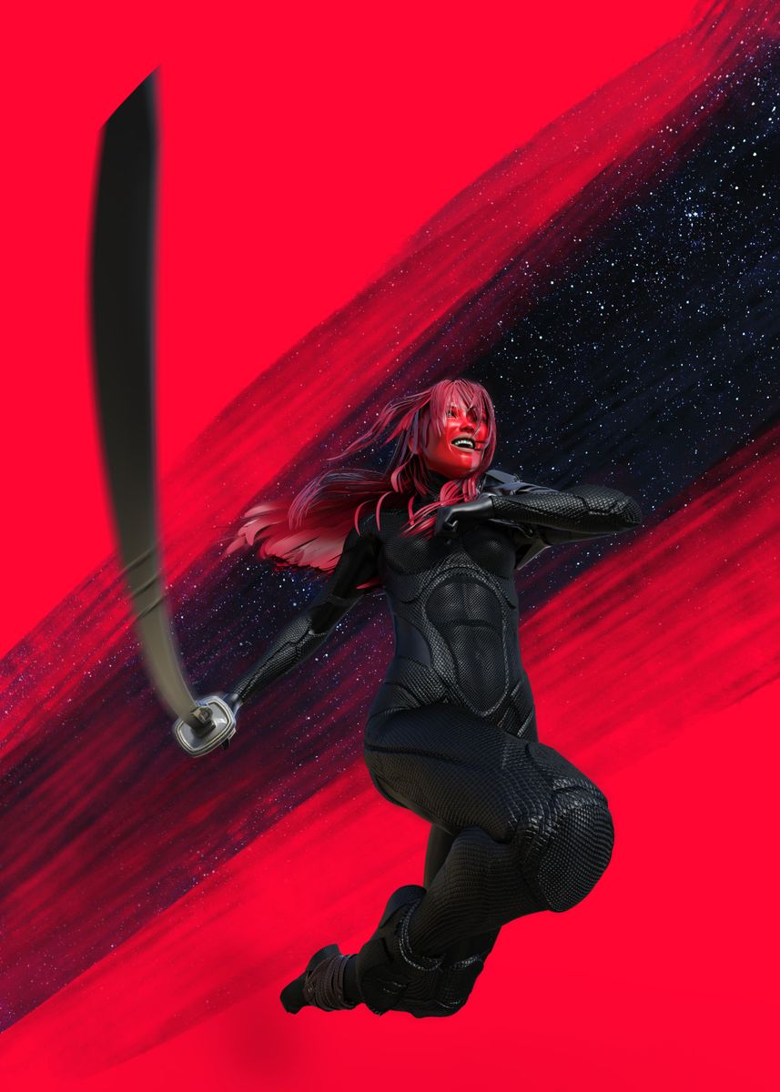 'Strike' Poster, picture, metal print, paint by Pawel Kozera | Displate