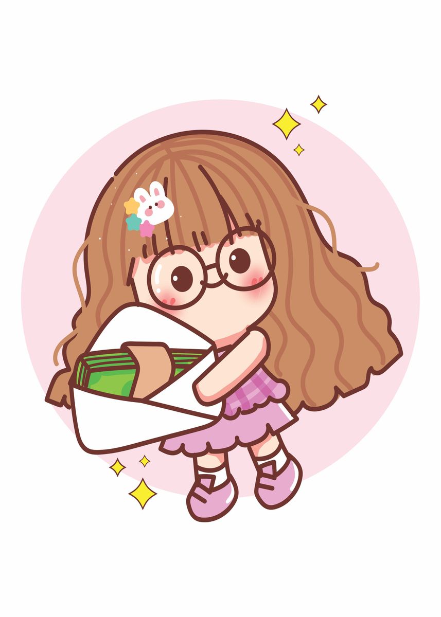 'pretty girl' Poster by Lisa Asira | Displate