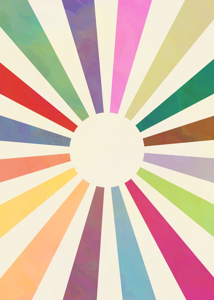 'Sunny Sun Beams' Poster by Prawny | Displate