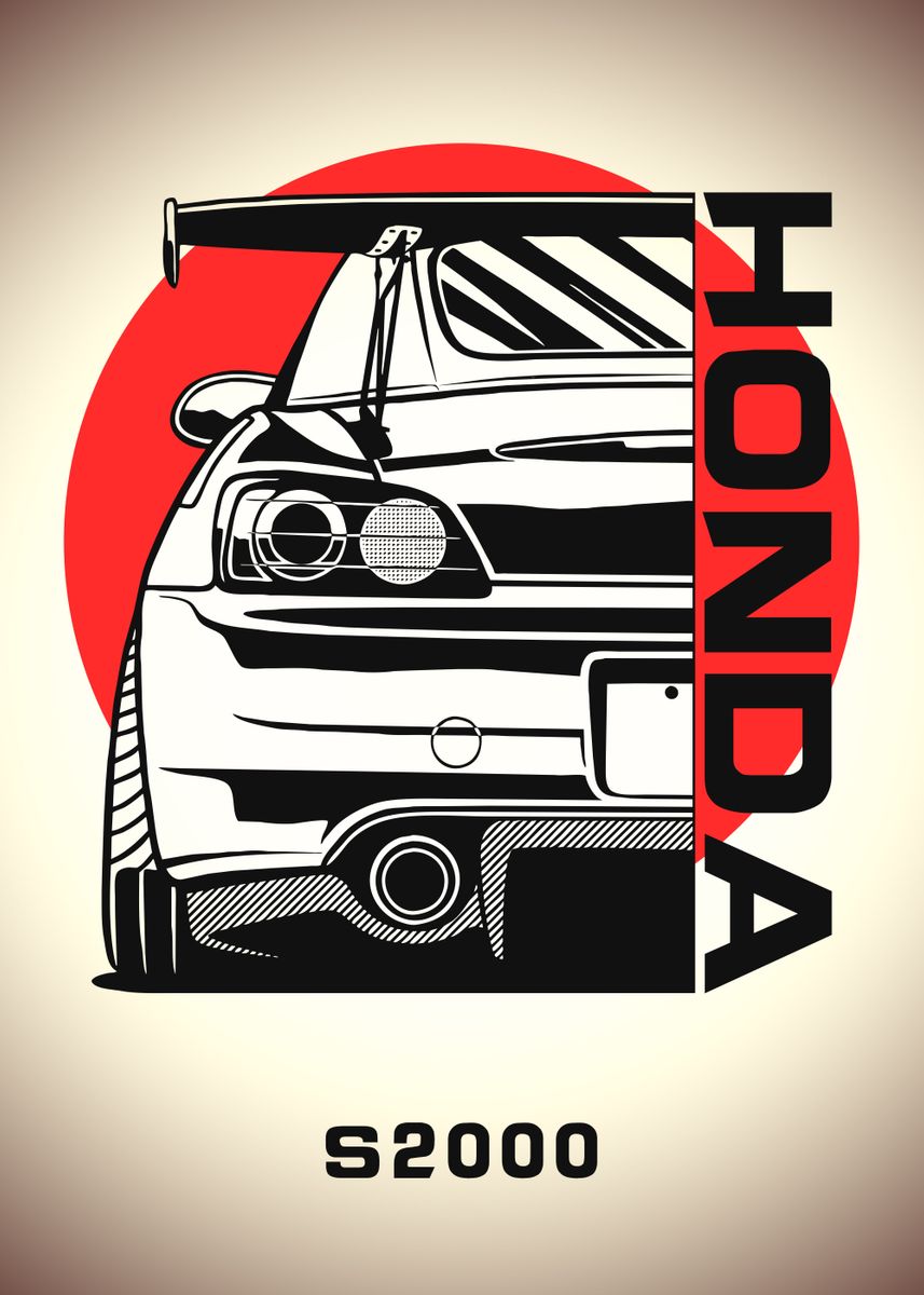 'S2000 Fragment' Poster by Faissal Thomas | Displate