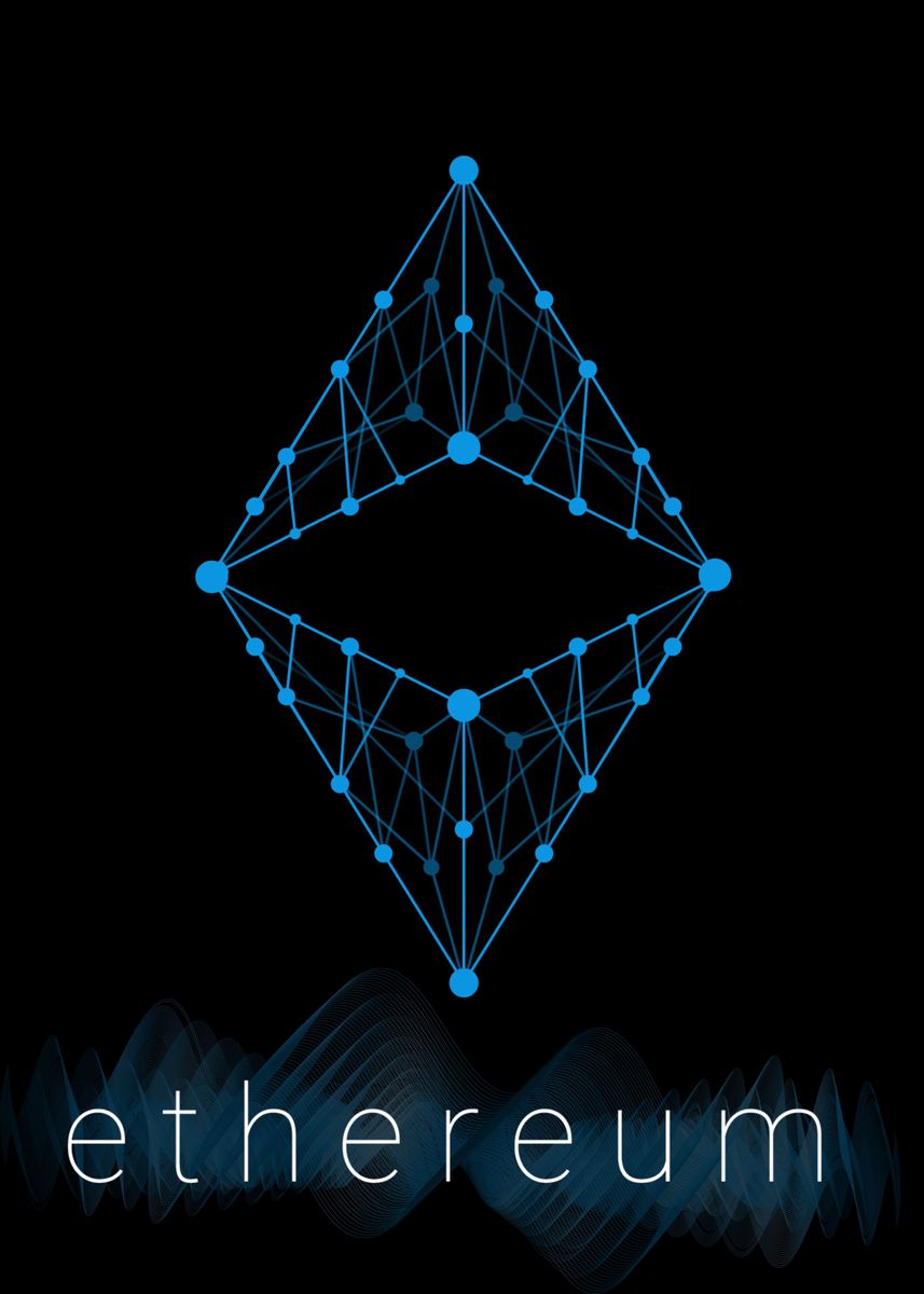 'Ethereum Illustration' Poster, picture, metal print, paint by Rorkall ...