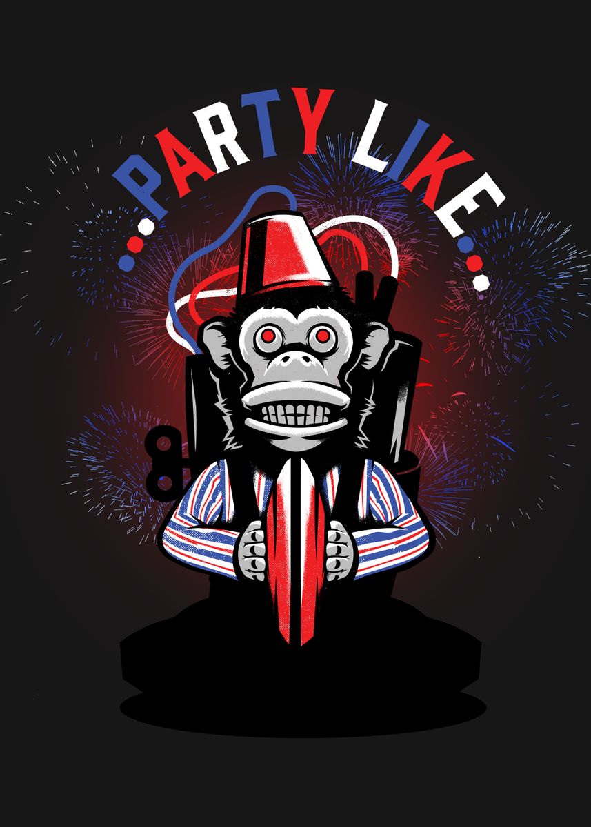 'Party Like' Poster, picture, metal print, paint by Call of Duty | Displate