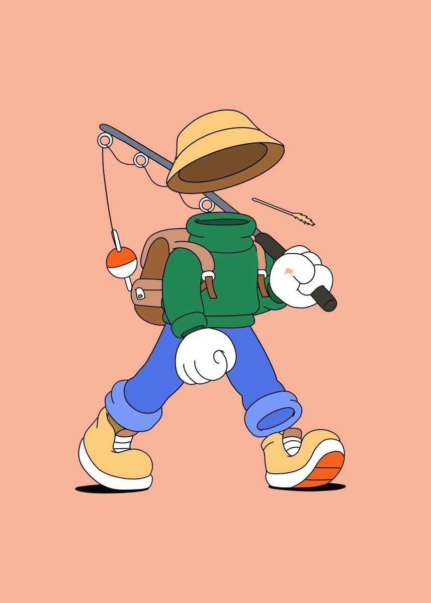 'Invisible boy' Poster, picture, metal print, paint by UNIKORN | Displate