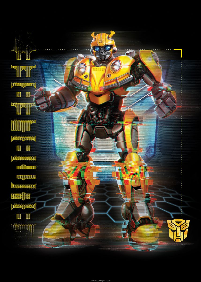 'Bumblebee' Poster, picture, metal print, paint by Transformers | Displate